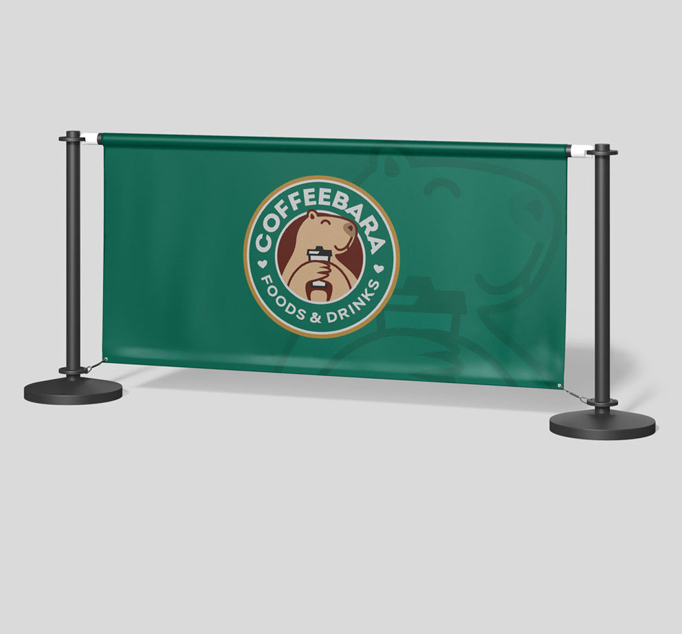 Café Barriers | Townsend Design & Print Ltd
